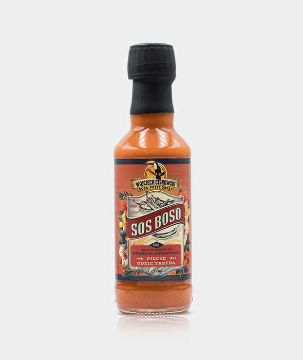 Sos BOSO (…PRZEZ ŚWIAT) 200ml | Wojciech Cejrowski :: STRONA OFICJALNA